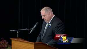 Gov. Larry Hogan remembers DFC Mark Logsdon