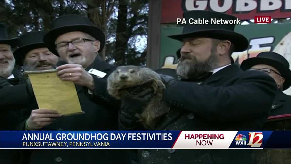 WATCH: Punxsutawney Phil predicts early spring