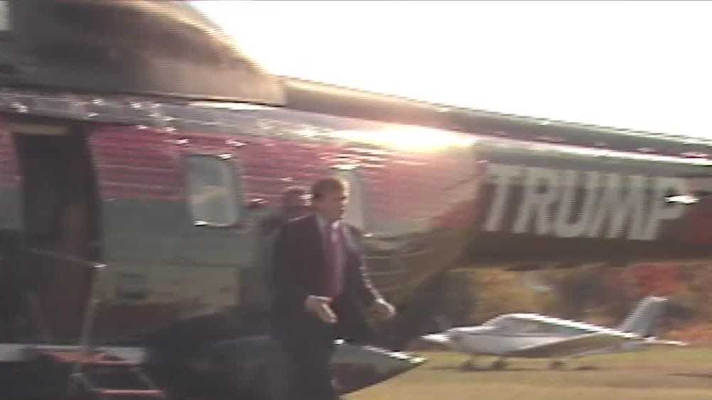 Donald Trump and Joe Biden first visited New Hampshire in 1987
