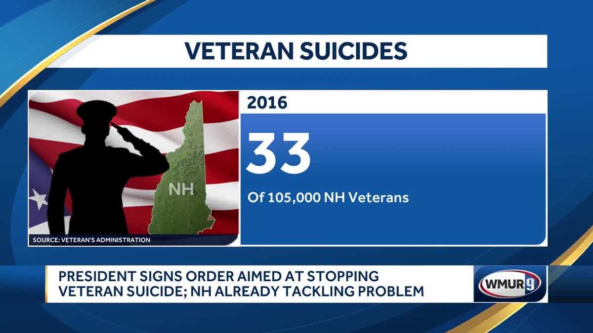 President signs order aimed at stopping suicide by veterans