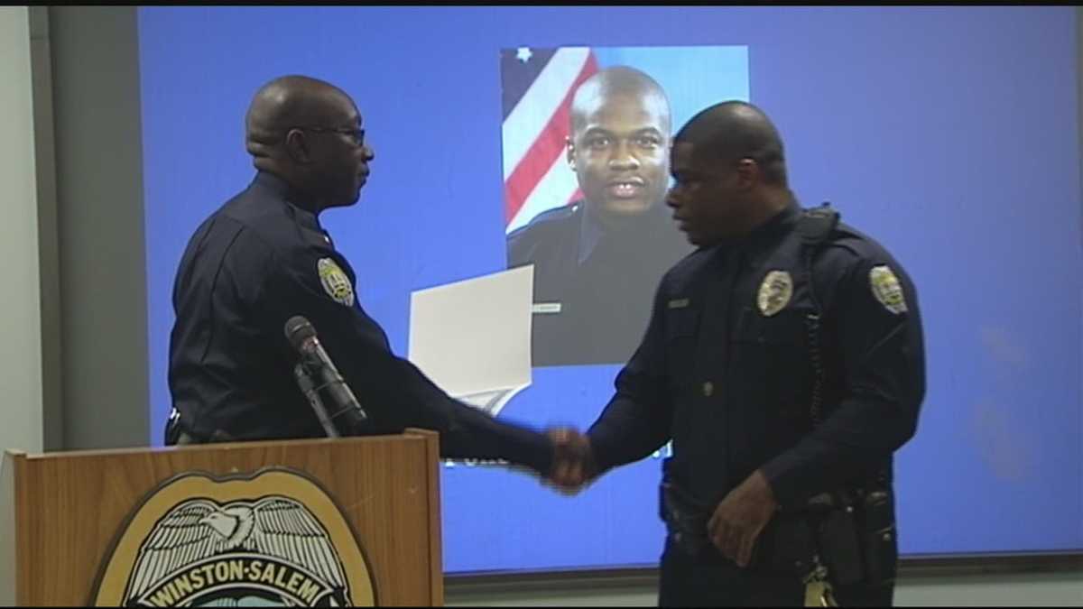 WSPD Officers honored for heroic actions
