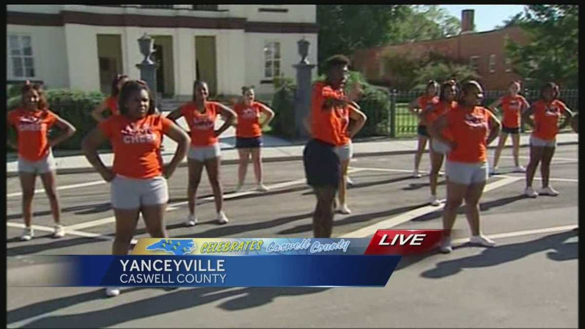 Bartlett Yancey Cheer Team joins Lanie Pope