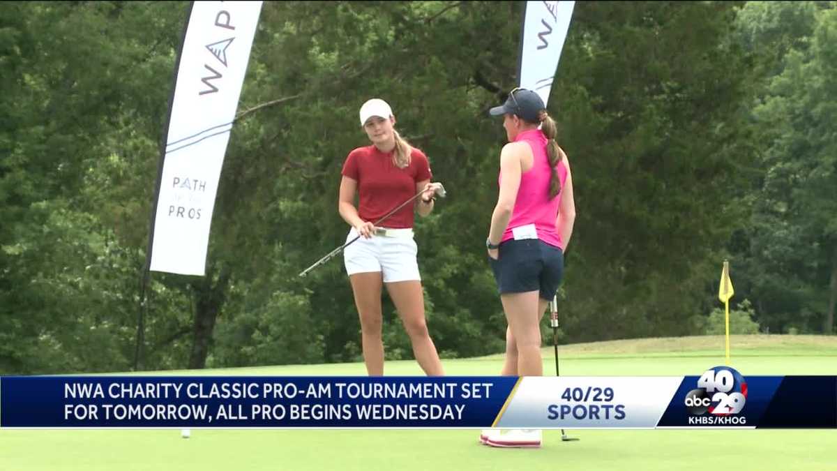 Pro golf tournament underway in Bella Vista