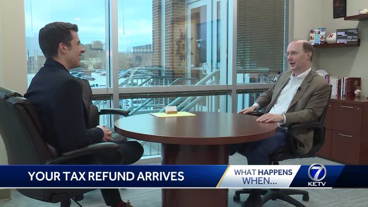 What happens when...your tax return arrives