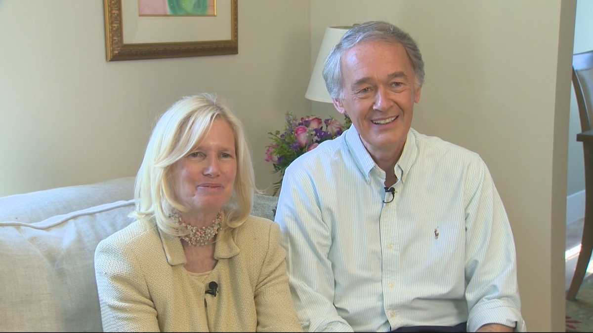 At home with Democratic U.S. Senate candidate Ed Markey