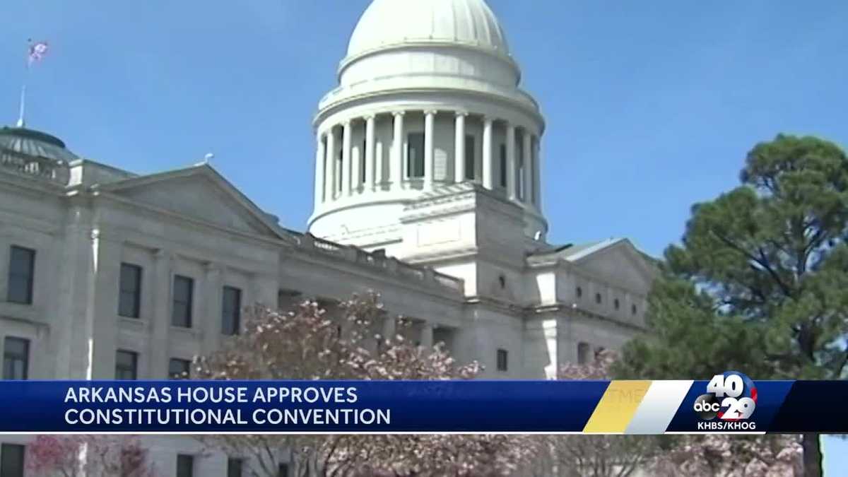 Arkansas House OKs bid for constitutional convention