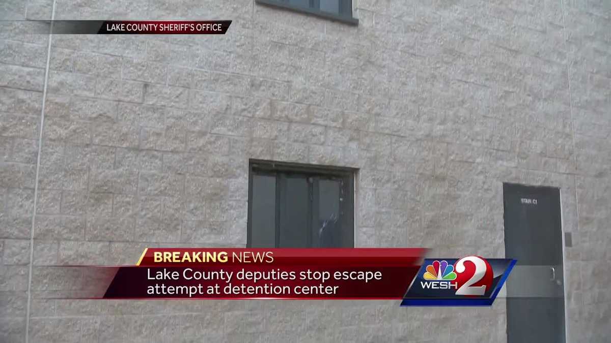 Lake County deputies stop escape attempt at detention center