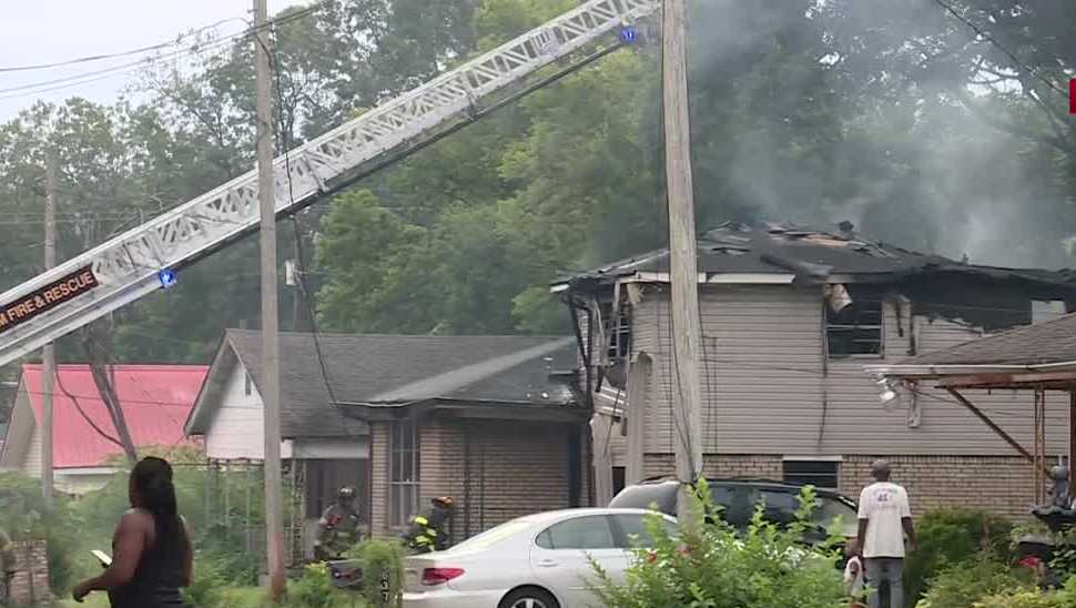 Heavy smoke damage to Birmingham house following fire