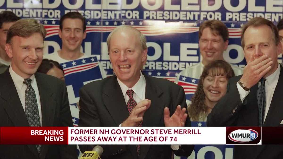 Former Gov. Stephen Merrill, 74, who created the GOP mantra "NH Advantage," has died