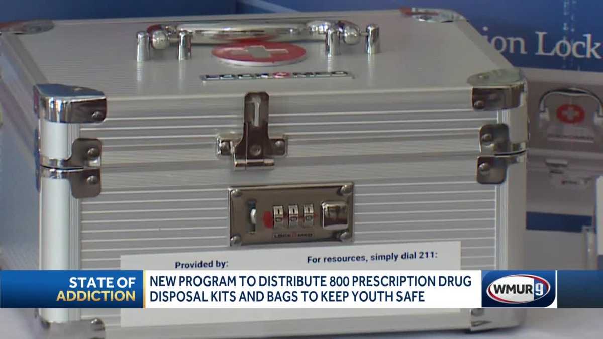 Drug disposal kits available to keep medications out of wrong hands