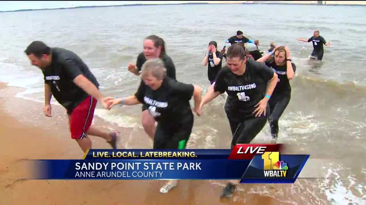 Video: WBAL-TV team takes the plunge