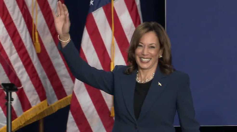 Harris supporters turn out for campaign launch in West Allis