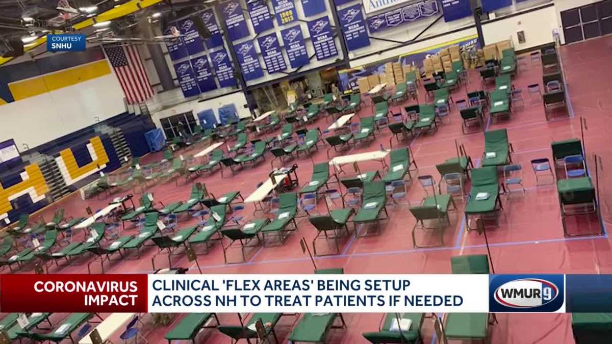 Clinical 'flex areas' established to treat patients if needed