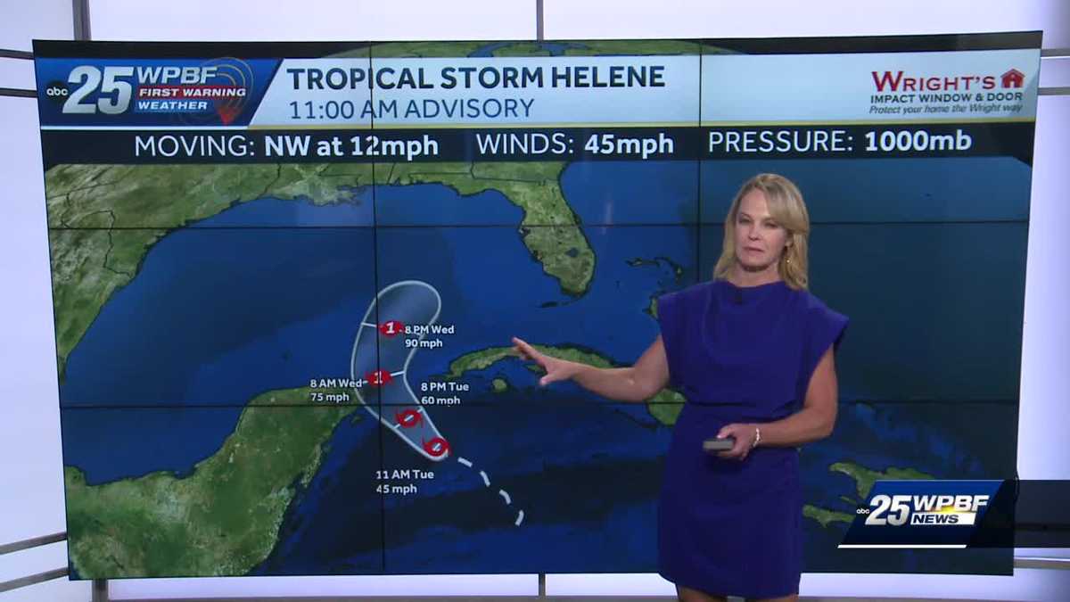 Tracking Helene