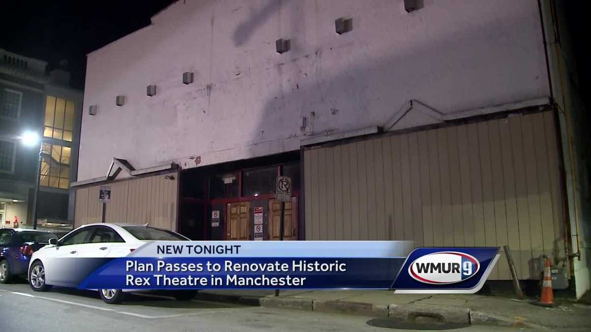 Manchester aldermen approve plan to renovate historic Rex Theatre