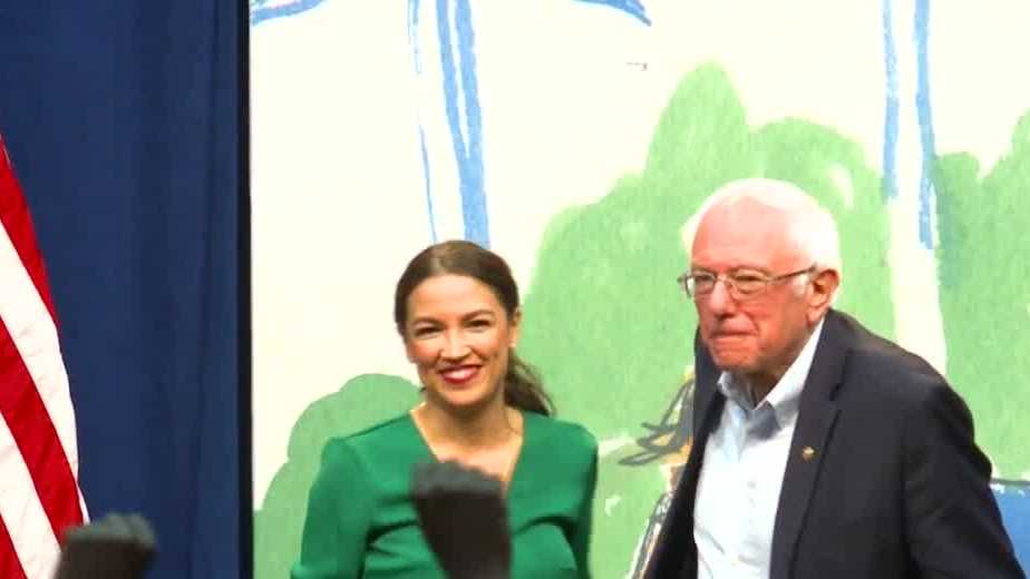Bernie Sanders, Alexandria Ocasio-Cortez talk about future at Drake ...