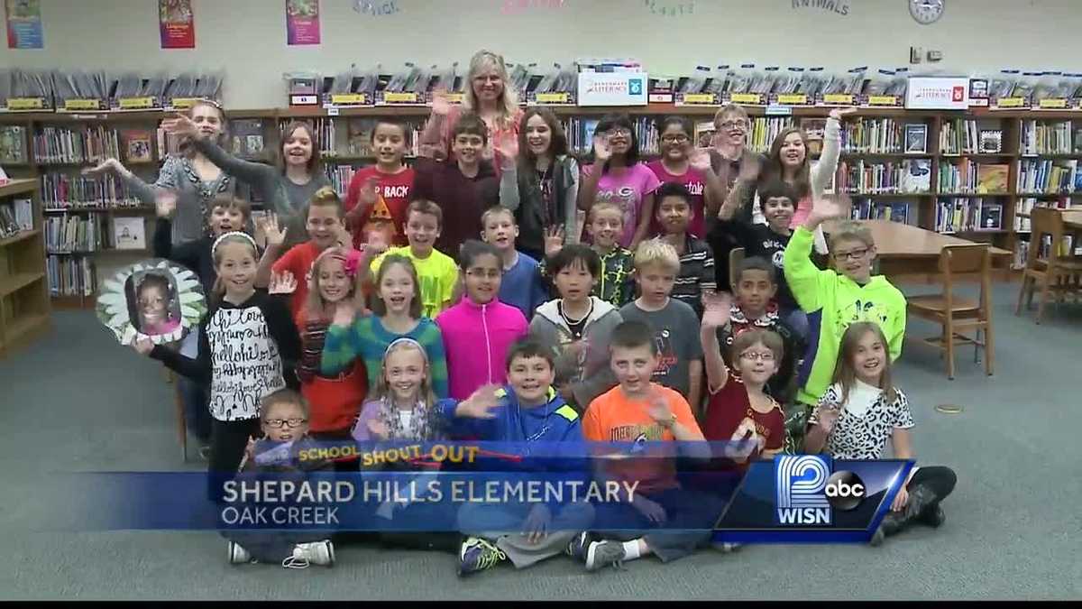 11/16 Shout Out: Fourth grade, Shepard Hills Elementary, Oak Creek
