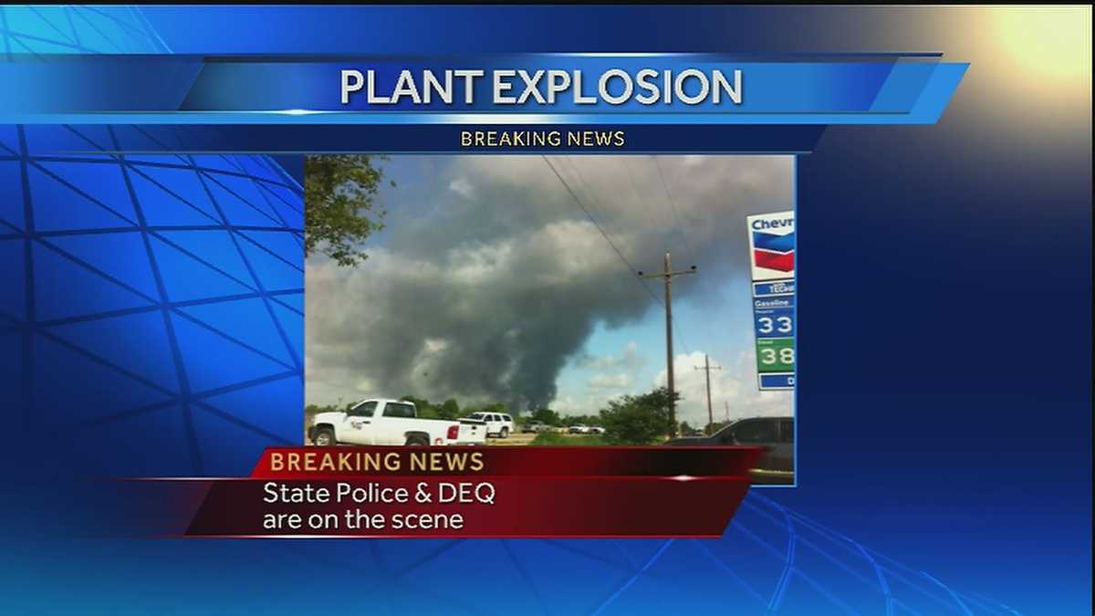Explosion reported at chemical plant in Geismar