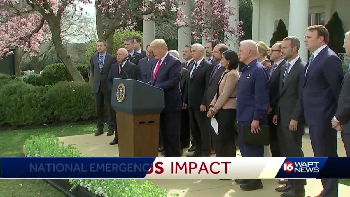 President Trump declares National emergency