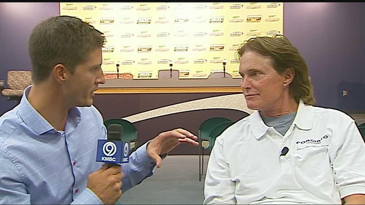 Bruce Jenner races races at Kansas Speedway