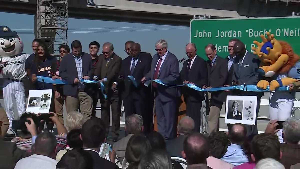 Kansas City's Buck O'Neil bridge ribbon cutting for opening