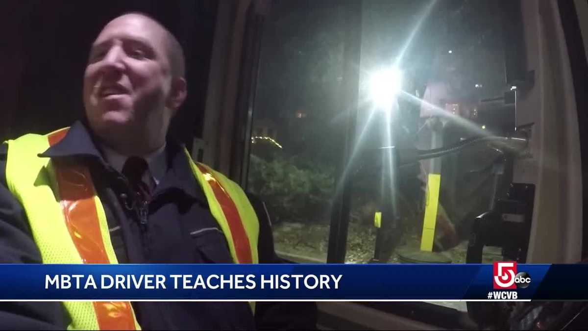 MBTA driver teaches history