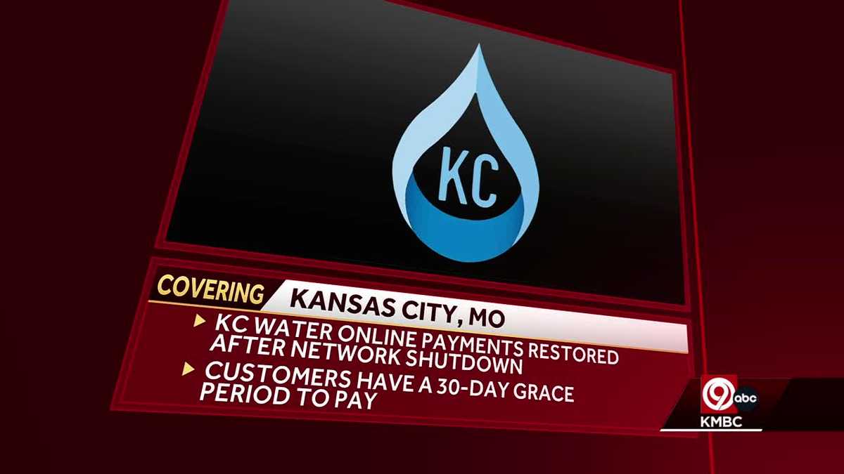 Kansas City Water payment system back online