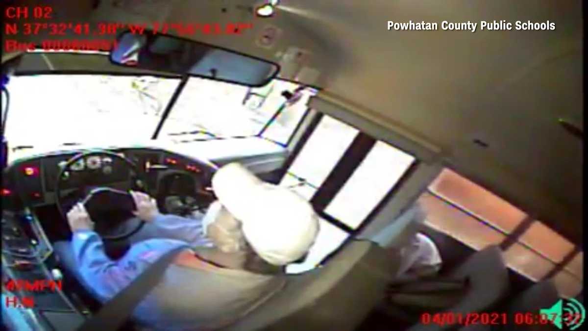 VIDEO: Deer crashes through school bus windshield