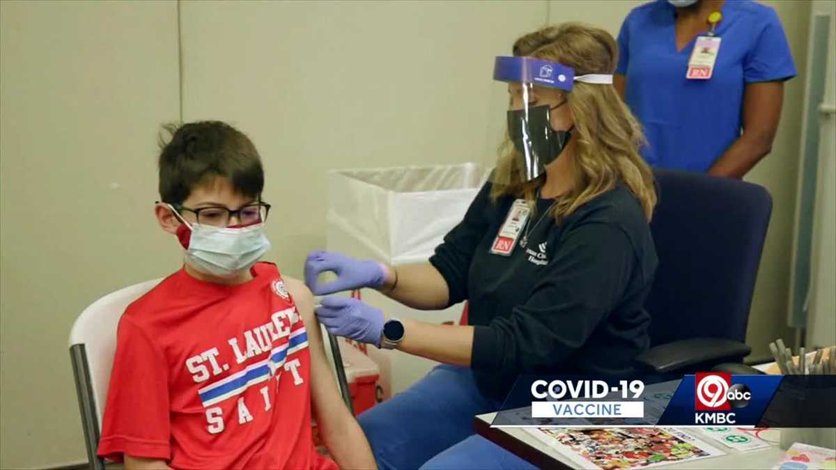 Johnson County, KS health department offers booster shots to kids 5-11