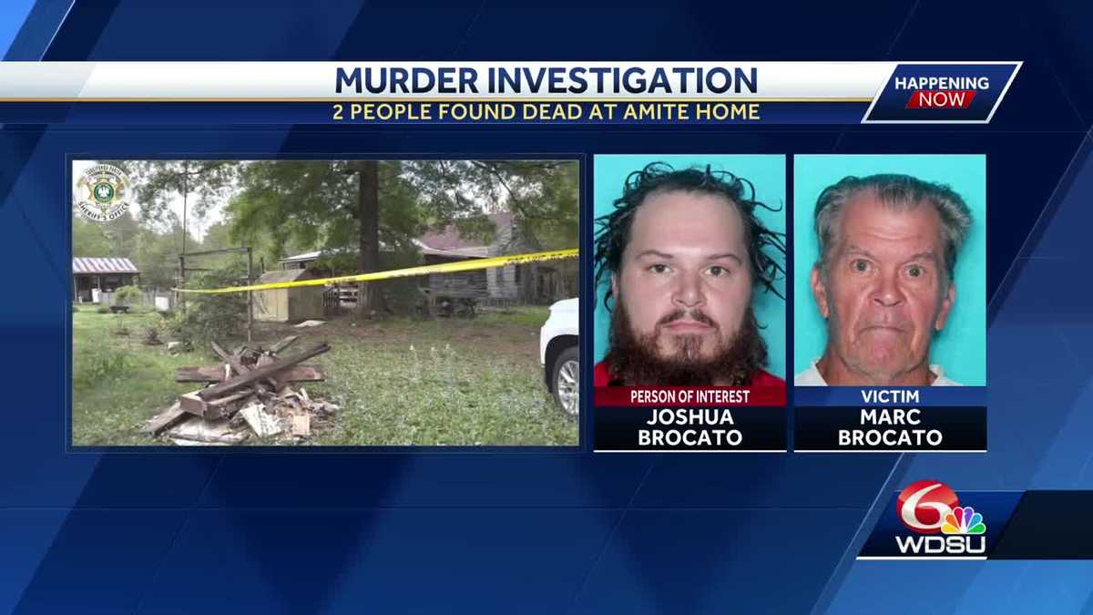 Man in custody in connection with double homicide investigation
