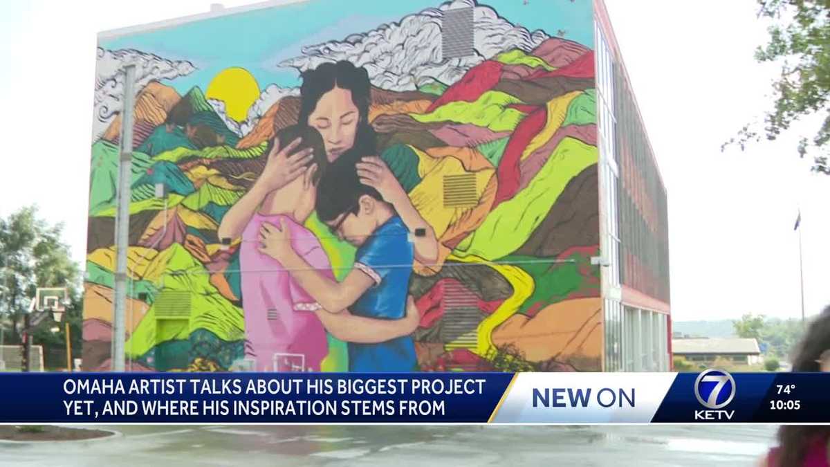 Omaha artist brings his ideas of the immigrant community to life