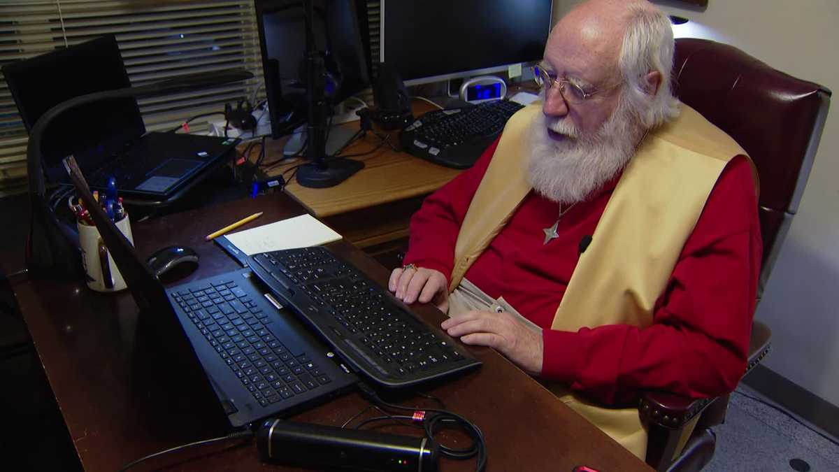 WATCH: Santa Claus gets creative with technology, hits the airwaves