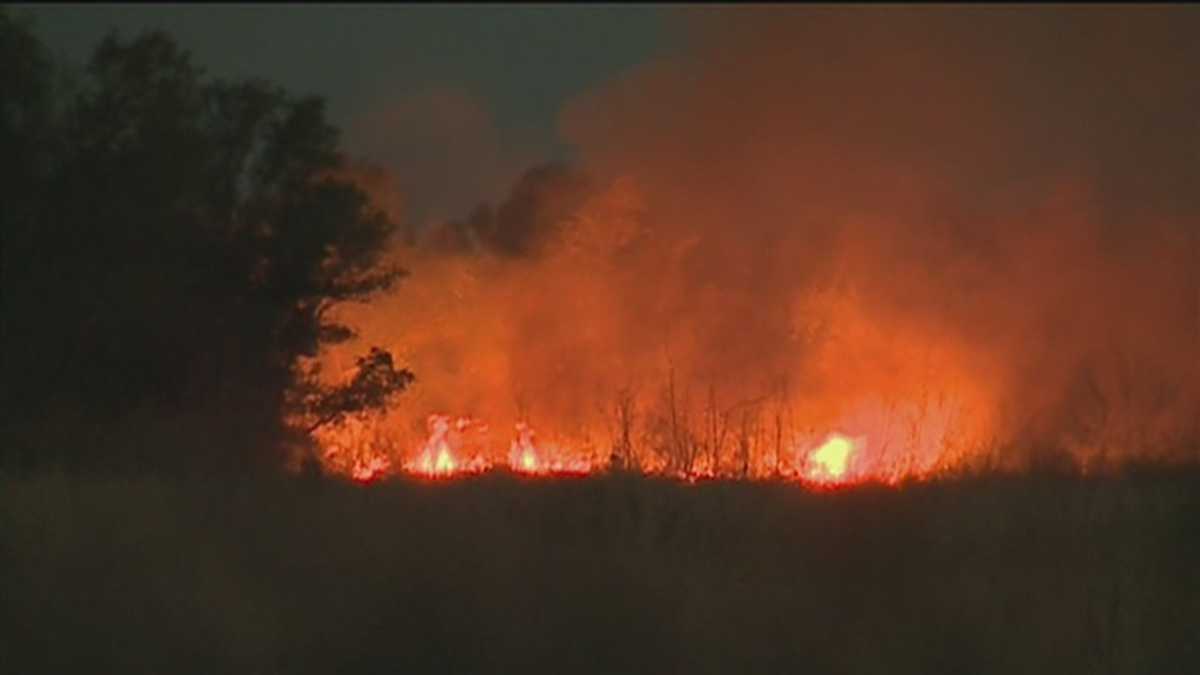 Grass fire scorches 20 acres in Natomas
