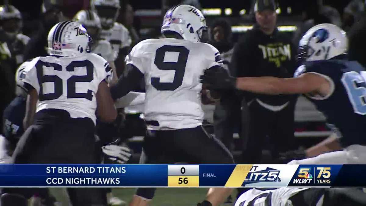 CCD Nighthawks 56, St. Bernard Titans 0