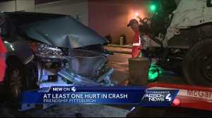 One person hurt in Friendship crash