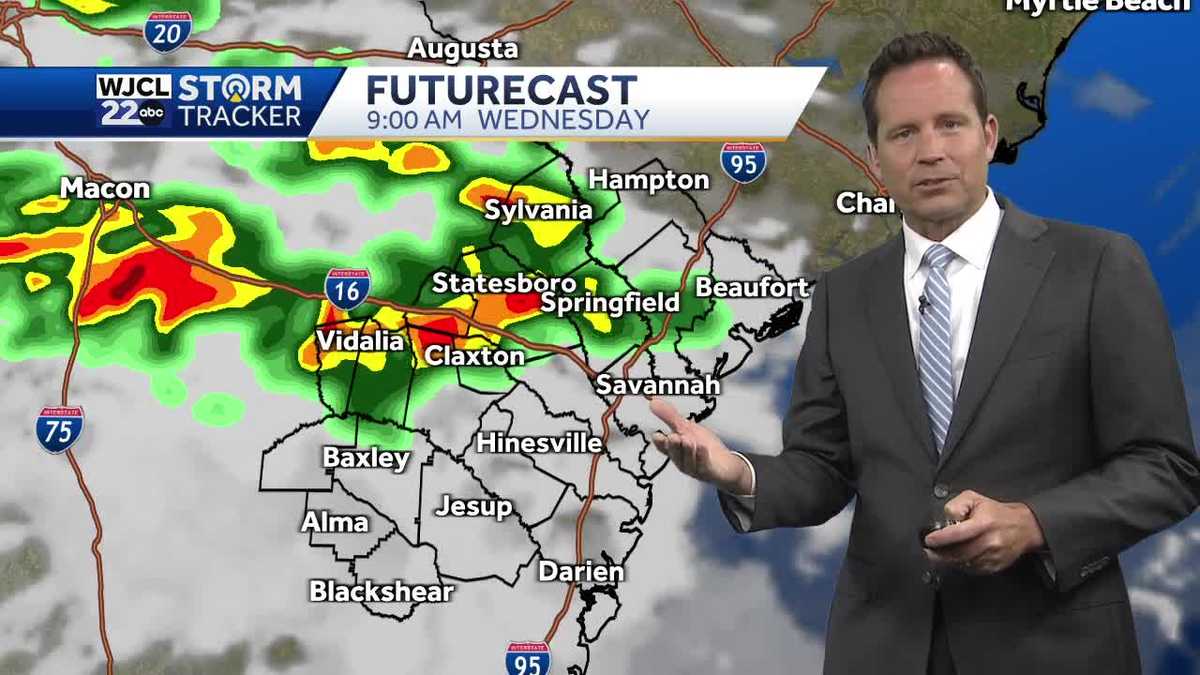 Savannah: Alert Weather Day - severe thunderstorms possible