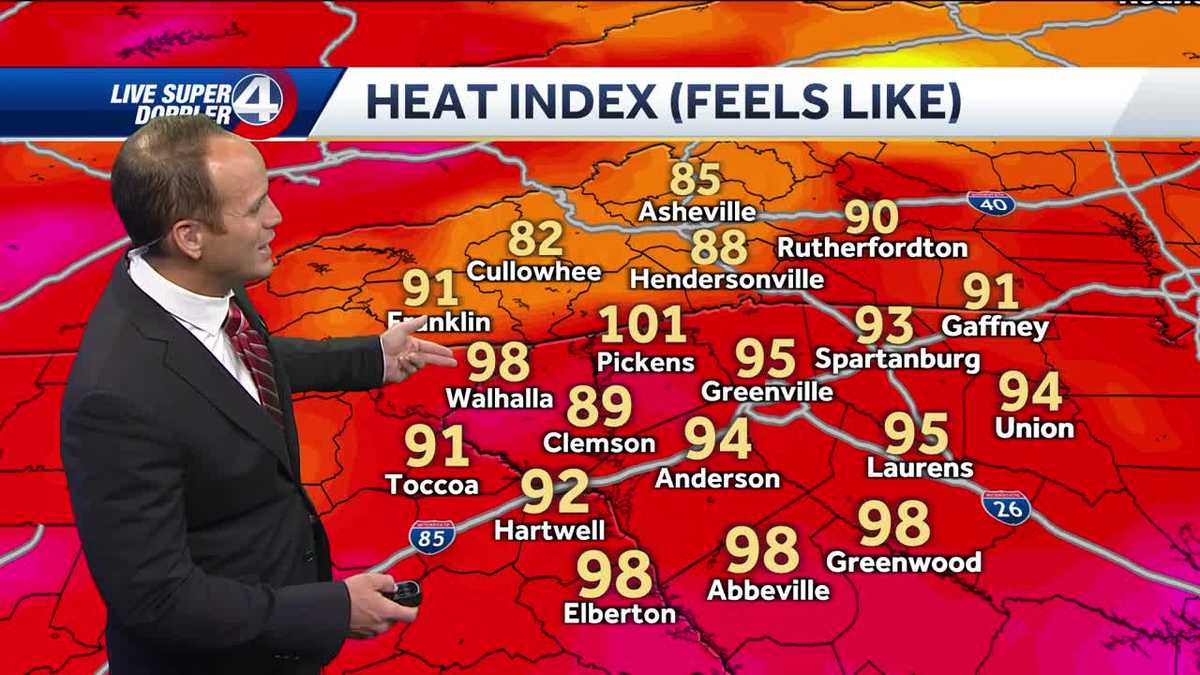 Hot and stormy weekend