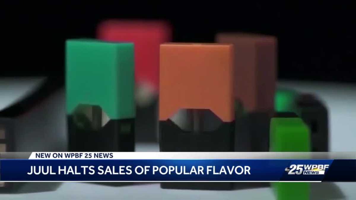 Juul halts sales of popular flavor