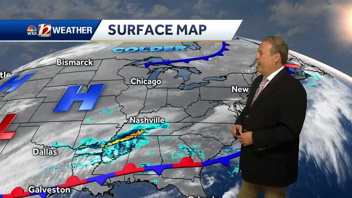 WATCH: Dry, sunny days ahead early this week