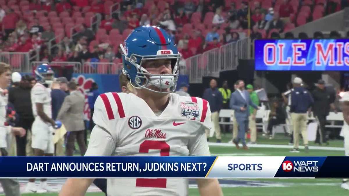 Jaxson Dart to return to Ole Miss for senior season