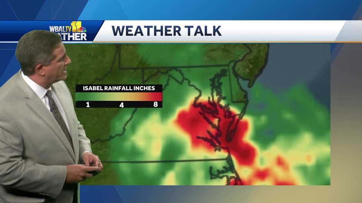Weather Talk explains why Hurricane Isabel flooded Baltimore