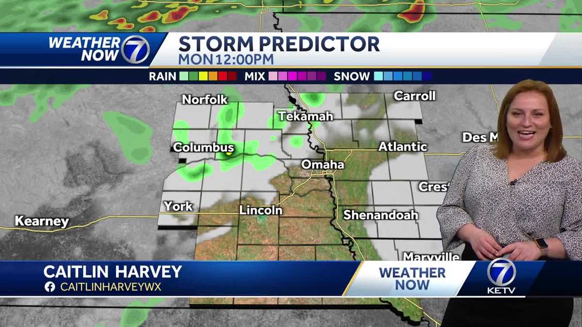 Monday, June 17 afternoon weather forecast