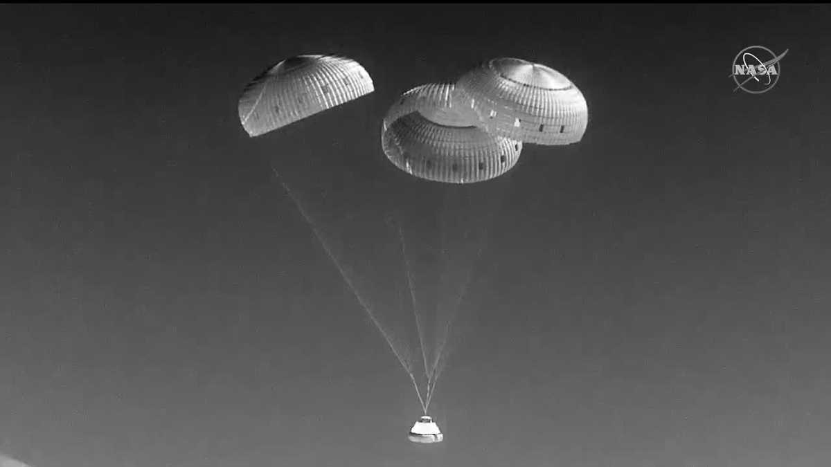 Starliner returns to Earth, completes final phase of flight test