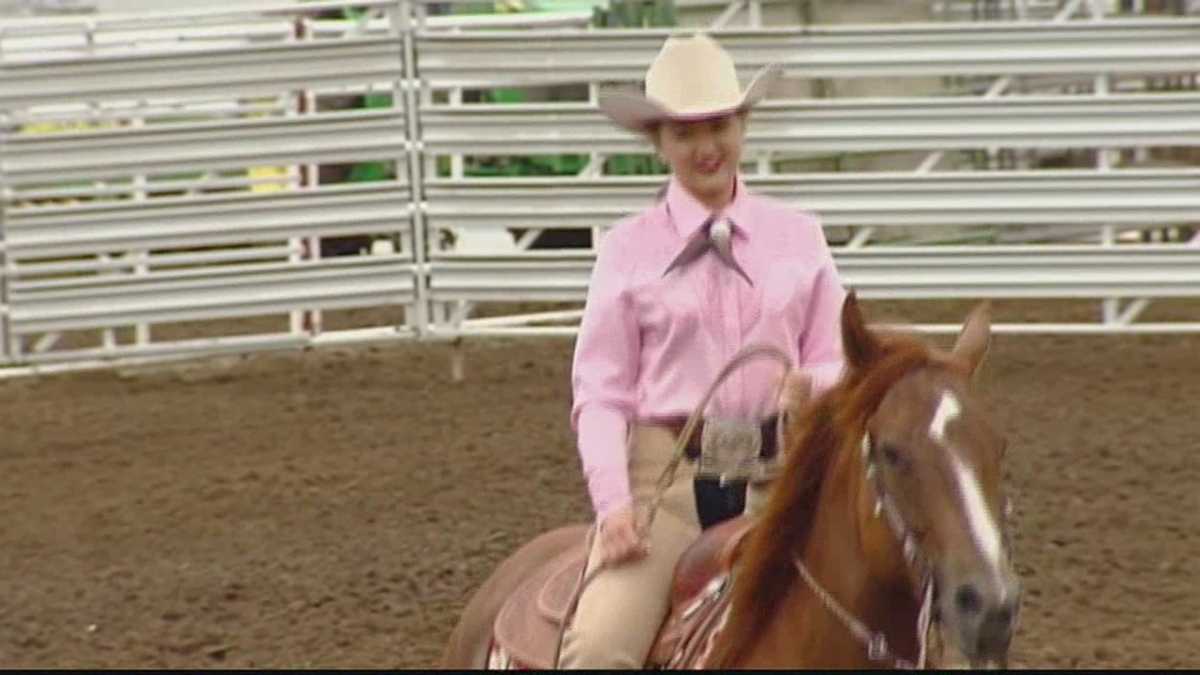 California Rodeo Salinas charges out of the chutes