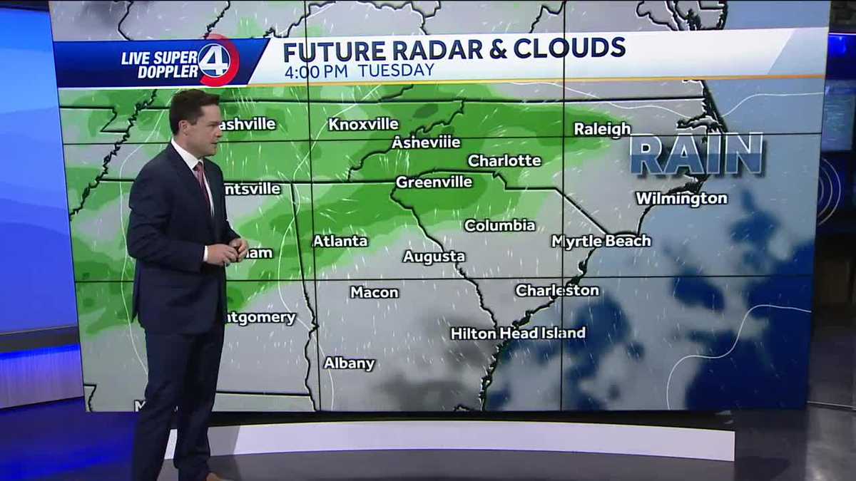 Cloudy Monday, Rainy Tuesday