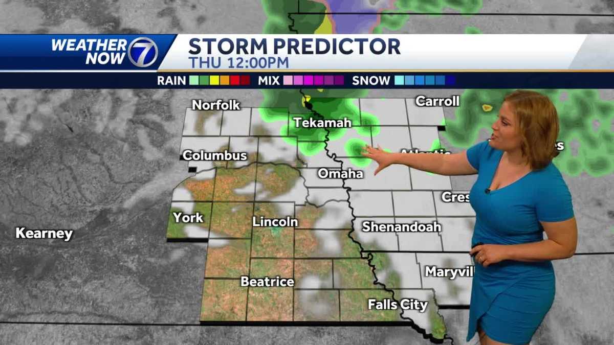 Lingering Thursday afternoon showers