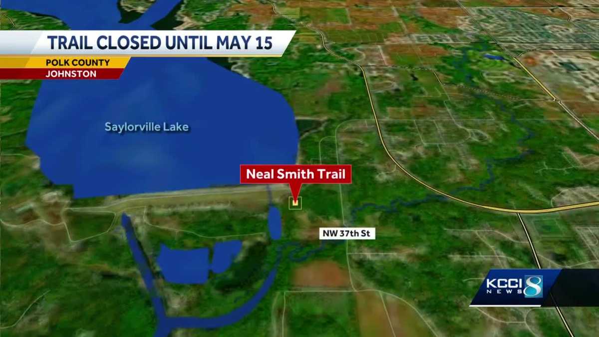 Part of Neal Smith Trail at Saylorville Lake closed for resurfacing