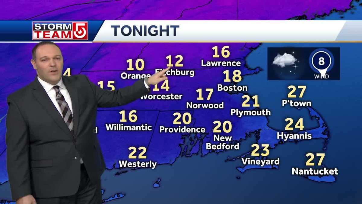 Video: Chilly Wednesday night, Thursday morning