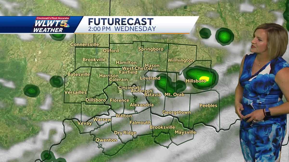 Downpours Return Later Today