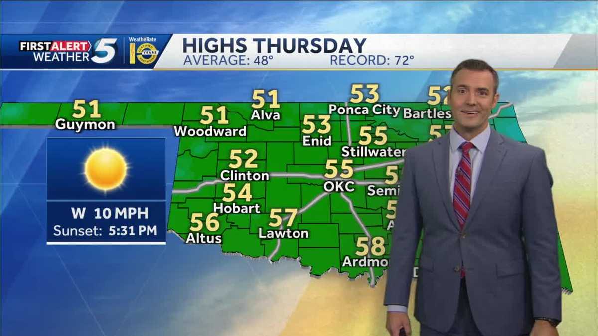 FORECAST: Sunny, mild today